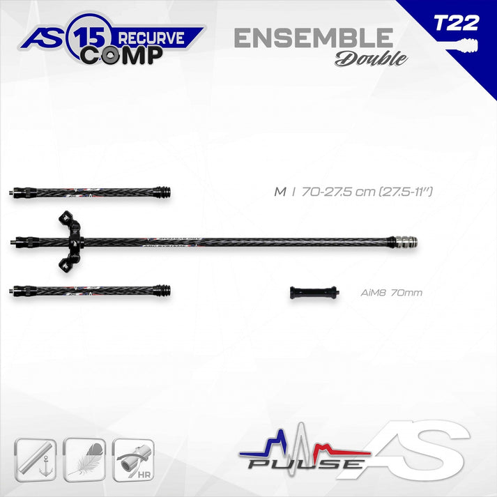 Arc Systeme Pulse AS 15 Recurve Comp Kit – Alternative Archery EU